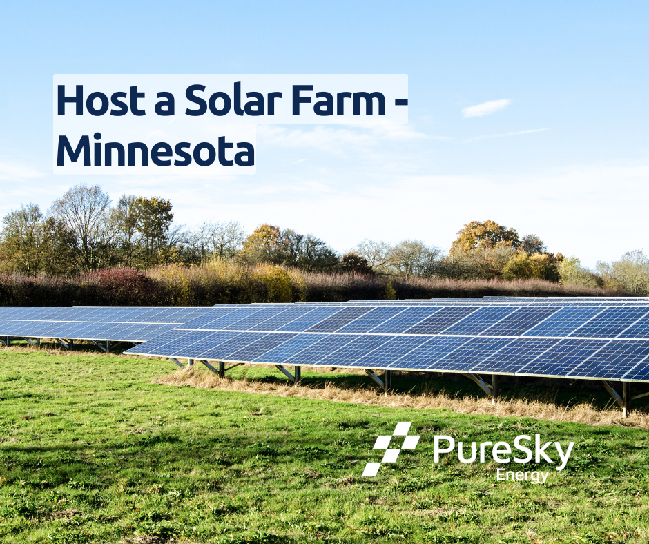 Host a Solar Farm in Minnesota | PureSky Energy